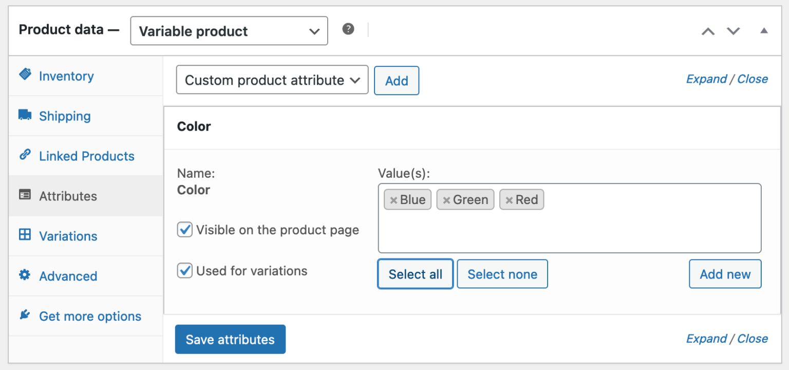 How to Create a Variable Product in WooCommerce